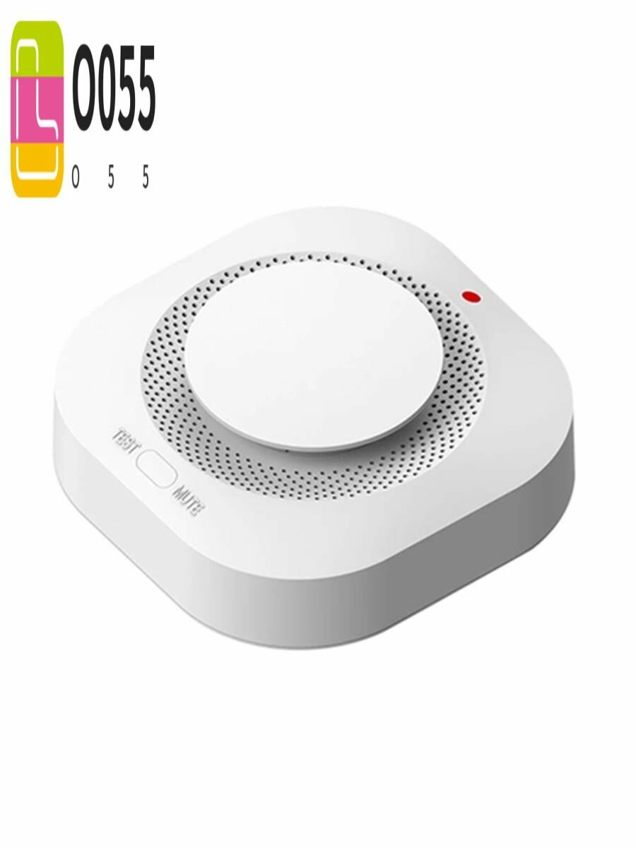 (W Z U F) Датчик дыма Tuya Wifi, датчик умного дома, защита от пожарной сигнализации, приложение Smart Life совместим с Home