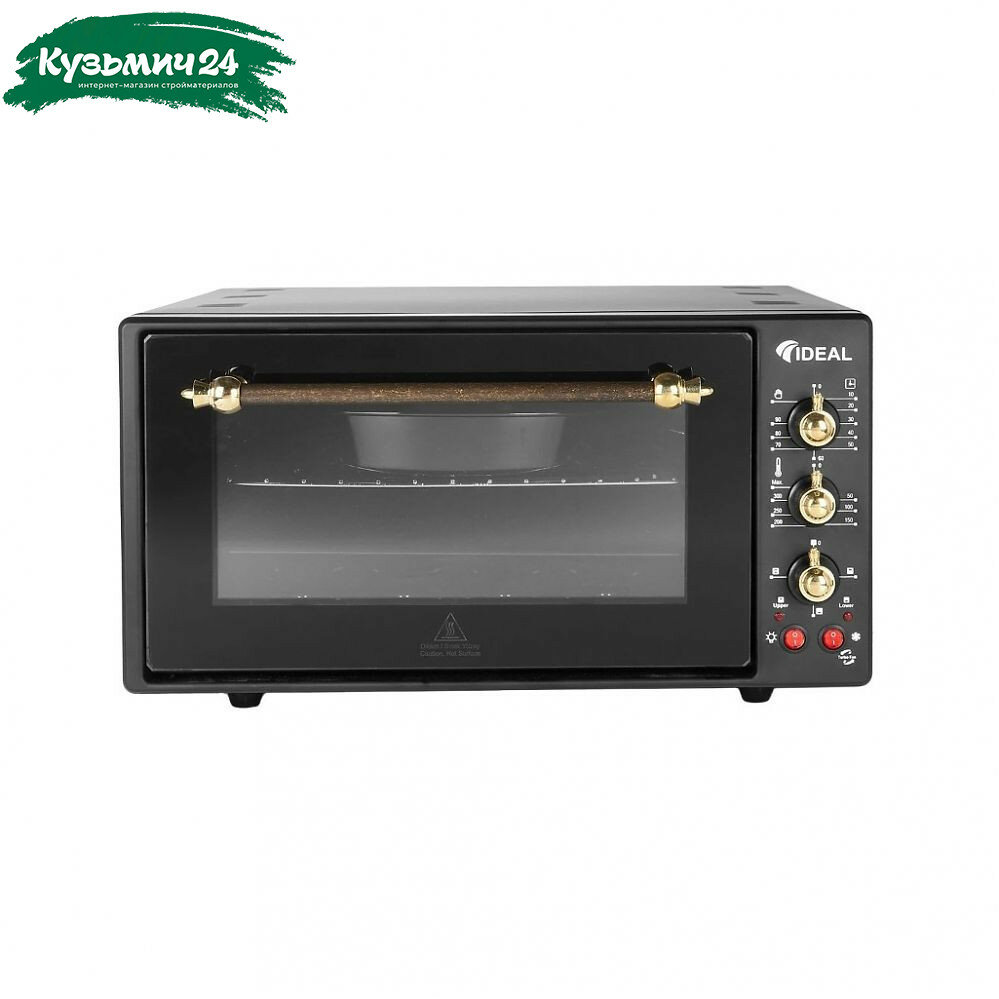 Мини-печь Ideal М 50 03 УТ-00001834, цвет черный, объем 50 л, 1.6 кВт