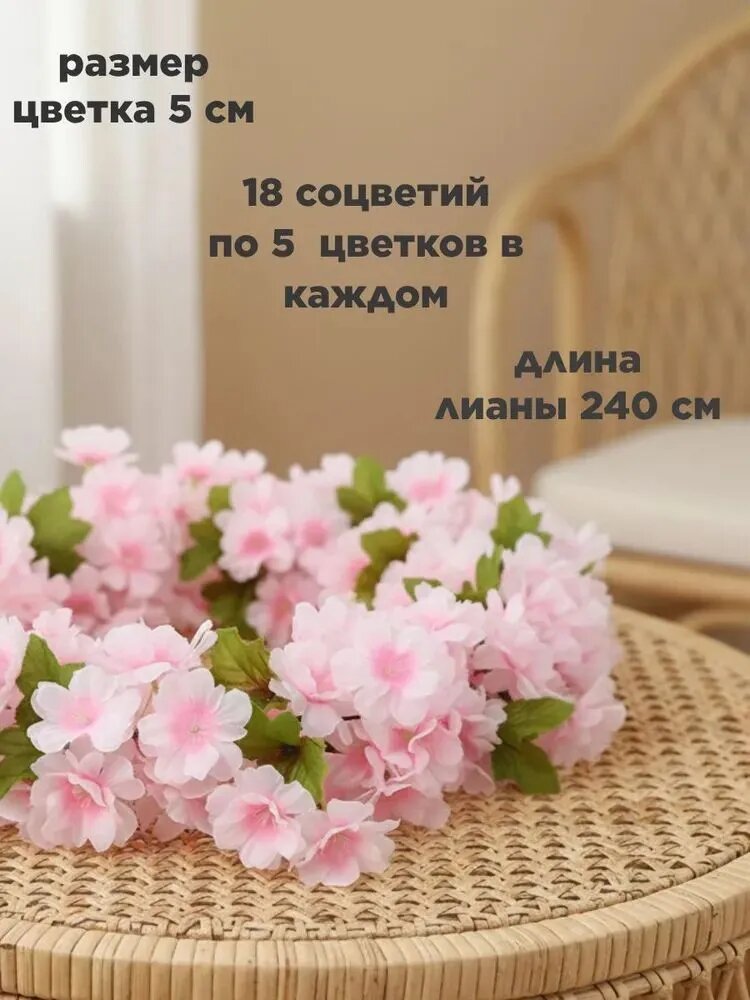 Искусственные цветы,2шт — фото 1