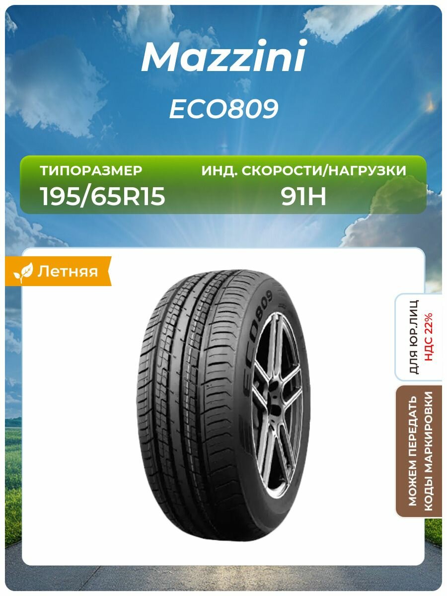 Шина Mazzini ECO809