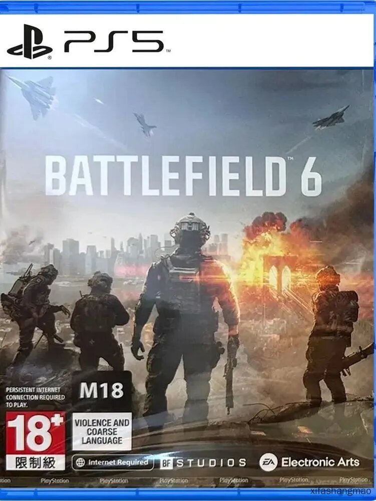 Игра Battlefield 6 PS5 (PlayStation 5 Pro, Английская версия)