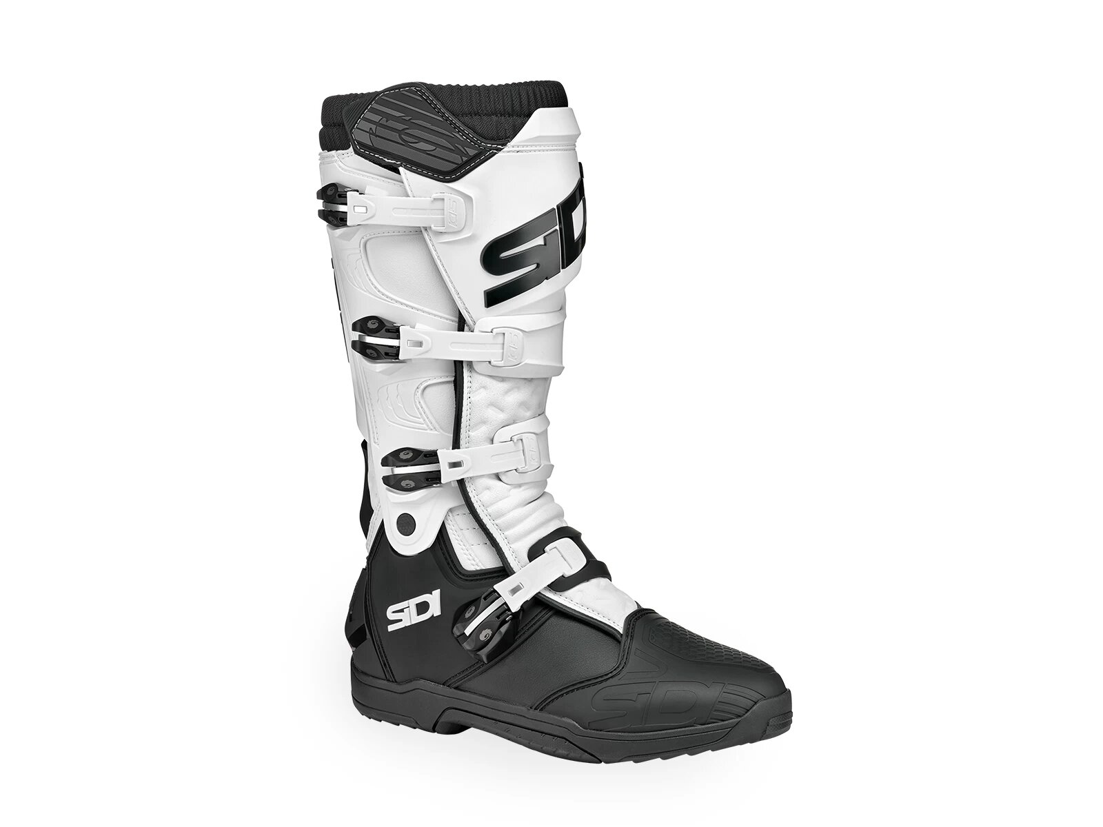 Мотоботинки SIDI X POWER SC Black/White, черно-белые, 40EU/39RU