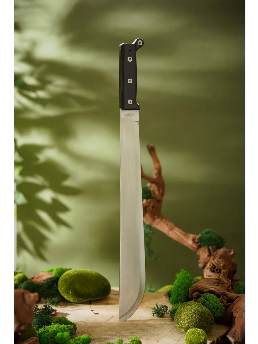 Нож-мачете «Тайбола», 53.5 см, клинок 415 мм/2.8 мм, серебристый