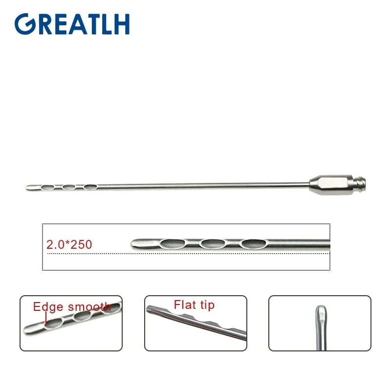 Канюля для липосакции GREATLH 2.0-250mm