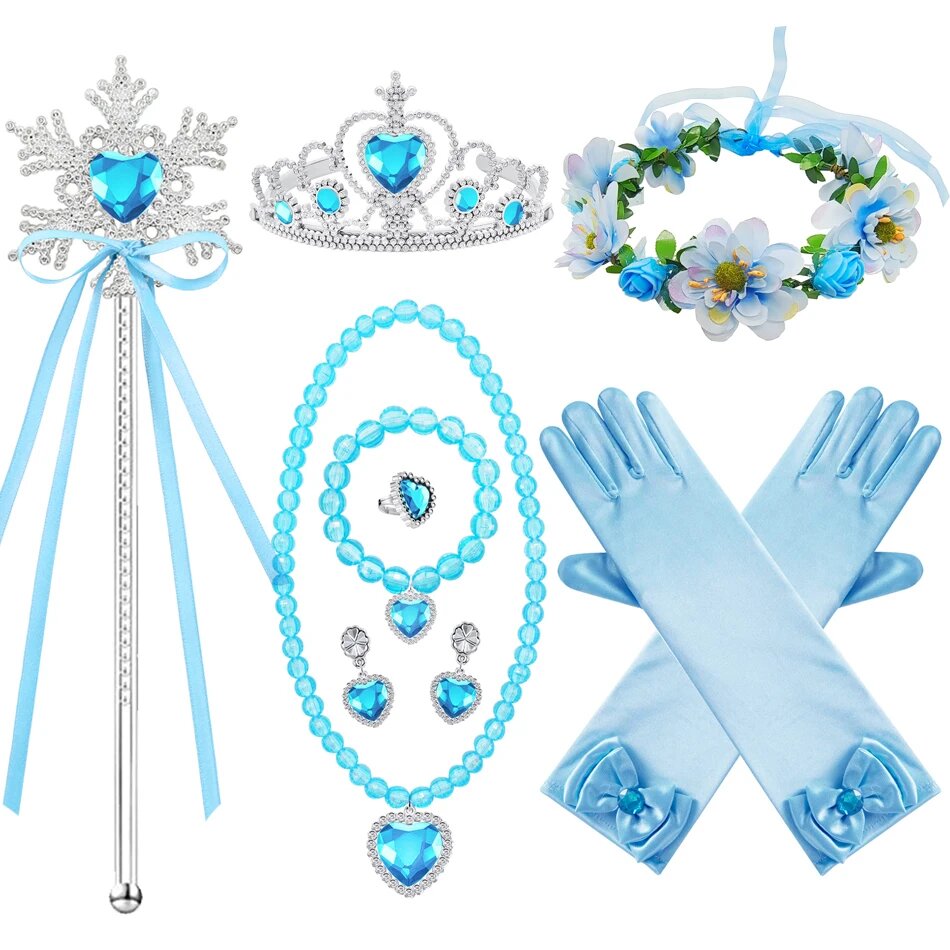 Детское платье Русалочка Ариэль оllobebe 4Y Tag-120, Accs 01