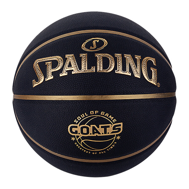 Баскетбольный мяч унисекс Spalding GOATS тренировочный, чёрный золотой, 7, CN