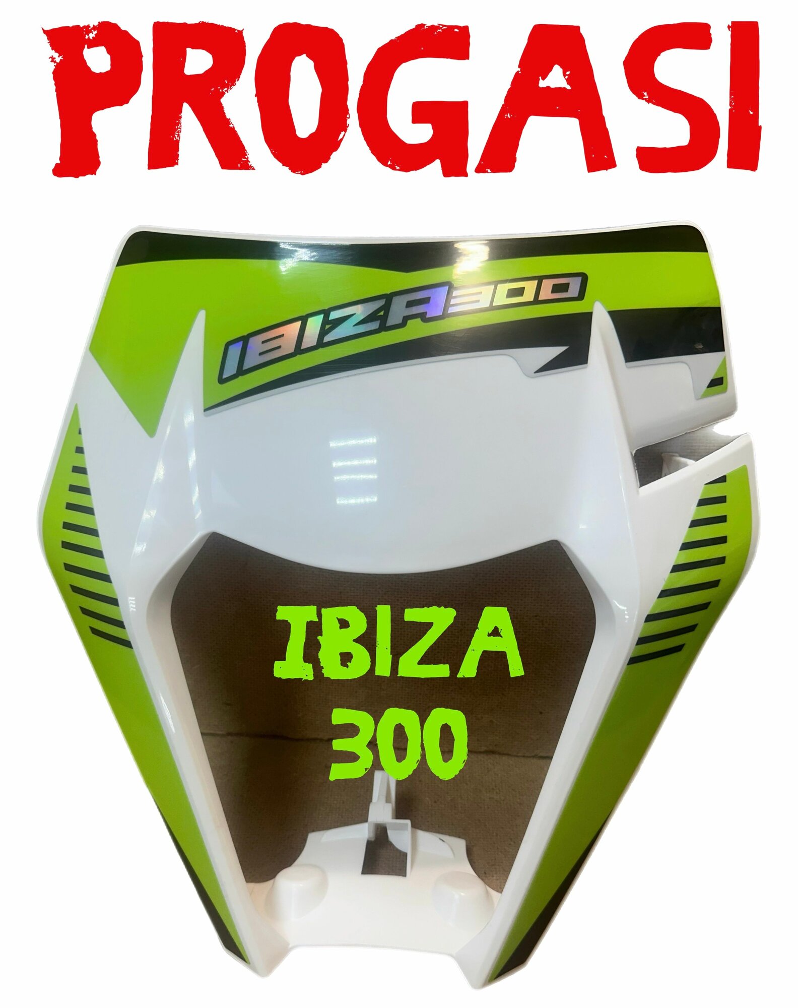 Обтекатель фары Progasi Ibiza 300 (зеленый)