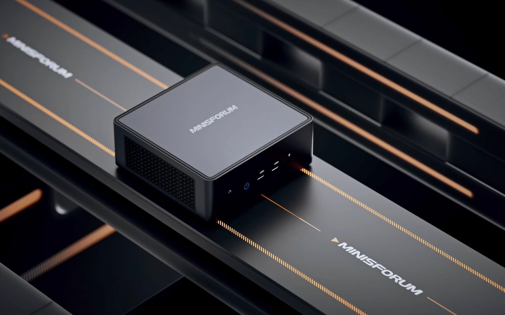 Мини ПК Minisforum UM790Pro/ (AMD R9 7940HS) 0GB+0TB, AMD Radeon780M