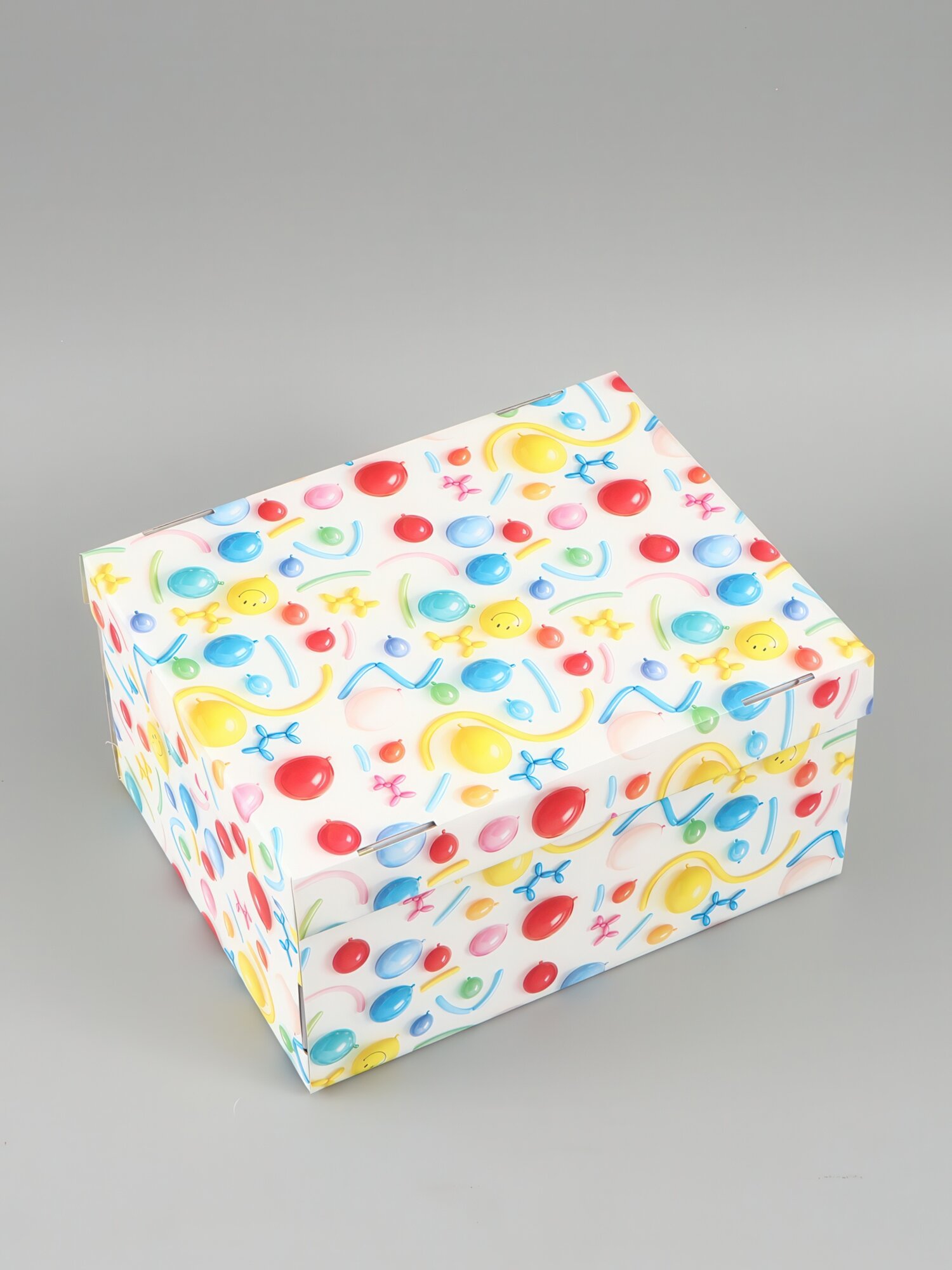 Коробка складная Дарите Счастье "Шарики", 31 х 25,5 х 16 см, 10954054