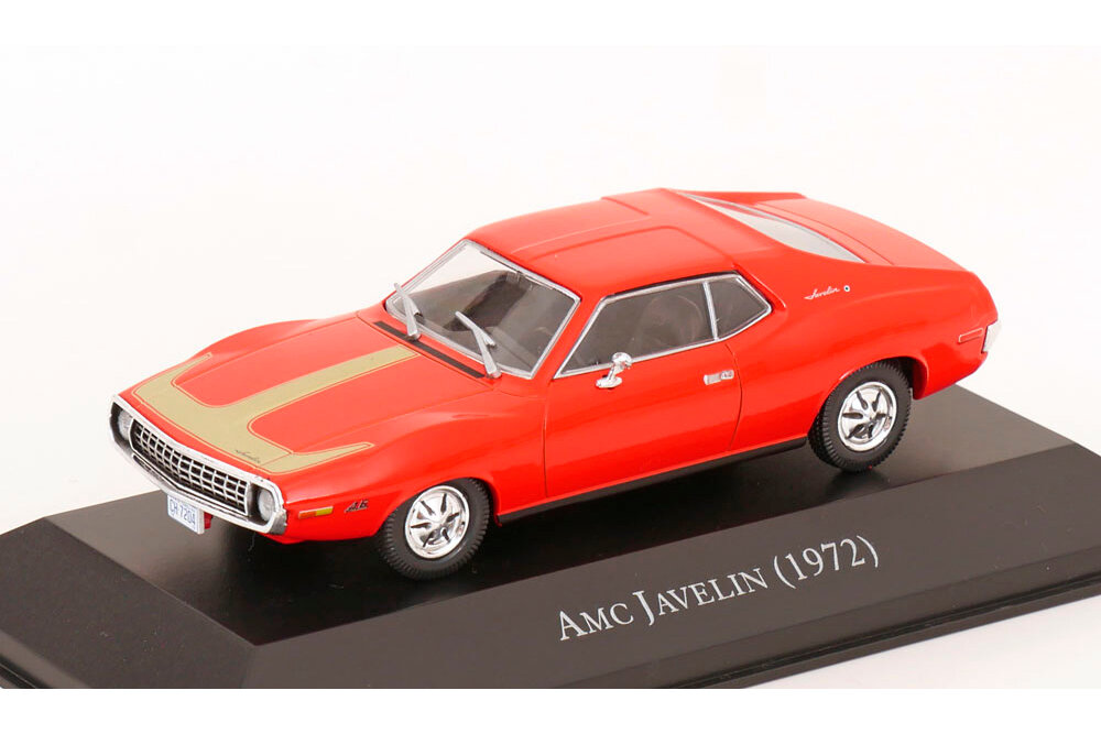 Модель коллекционная ALTAYA Amc javelin 1972 orange golden