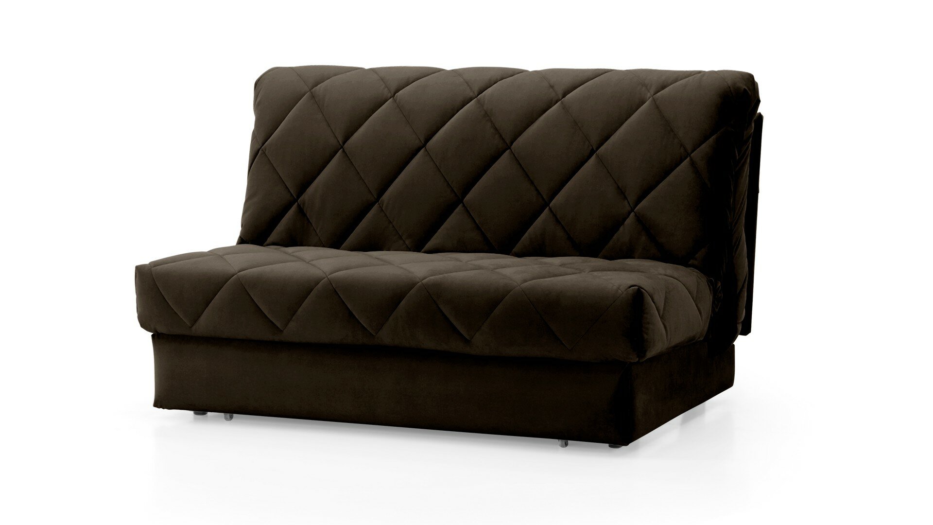Диван Римус Лайт Velutto 24 NOW 161x110x92 см, коричневый Велютто, аккордеон Дом мебели для вас