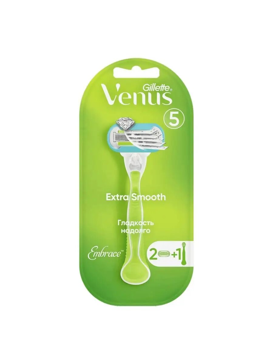 Бритвенный станок со сменными кассетами Venus Embrace 5 лез