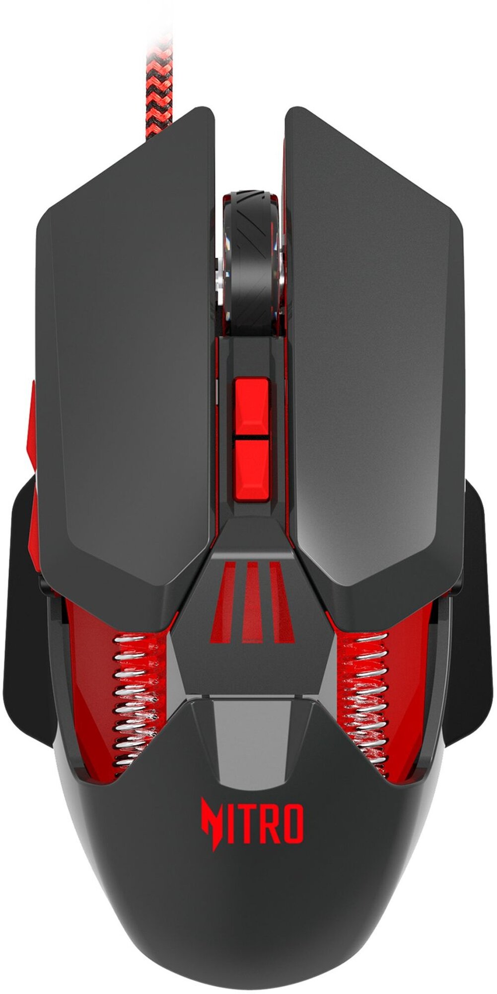 Мышь Acer Nitro OMW302 zl. mcecc.025, проводная, 7 кнопок, черный