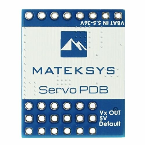 Плата распределения питания Matek SVPDB-8S (Servo PDB) 5.5-36V to 5-8.2V
