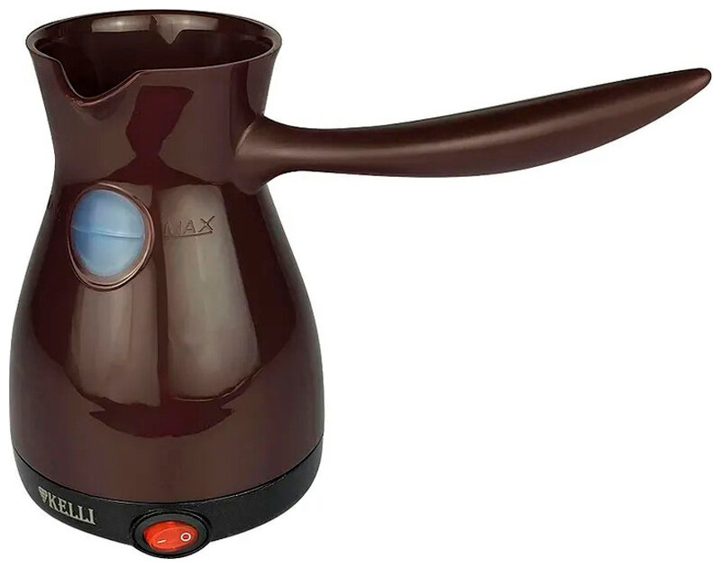 Турка электрическая Kelli KL-1445, шоколадный