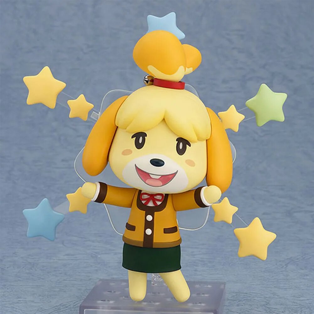 Фигурка Isabelle Winter Version из Animal Crossing, ПВХ, 10 см, 1 шт, для коллекционирования и игр — фото 1