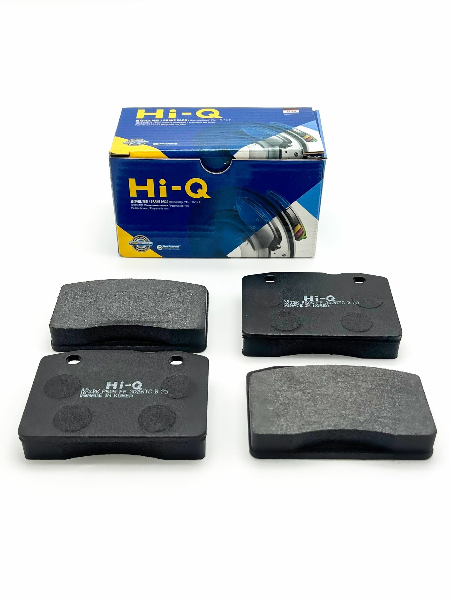 Тормозные колодки передние Hi-Q SP1199 на ВАЗ 2101 2105 2106 2107 (Жигули, Классика)