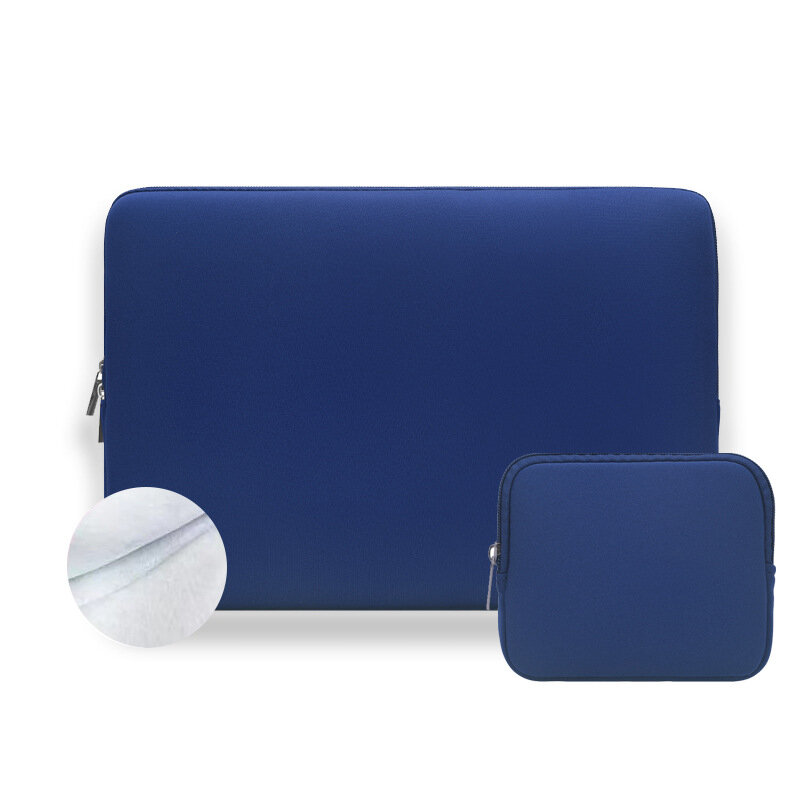 Легкость и практичность KLQ SP12 Foam fleece laptop sleeve 13-15.6" shockproof protective storage bag