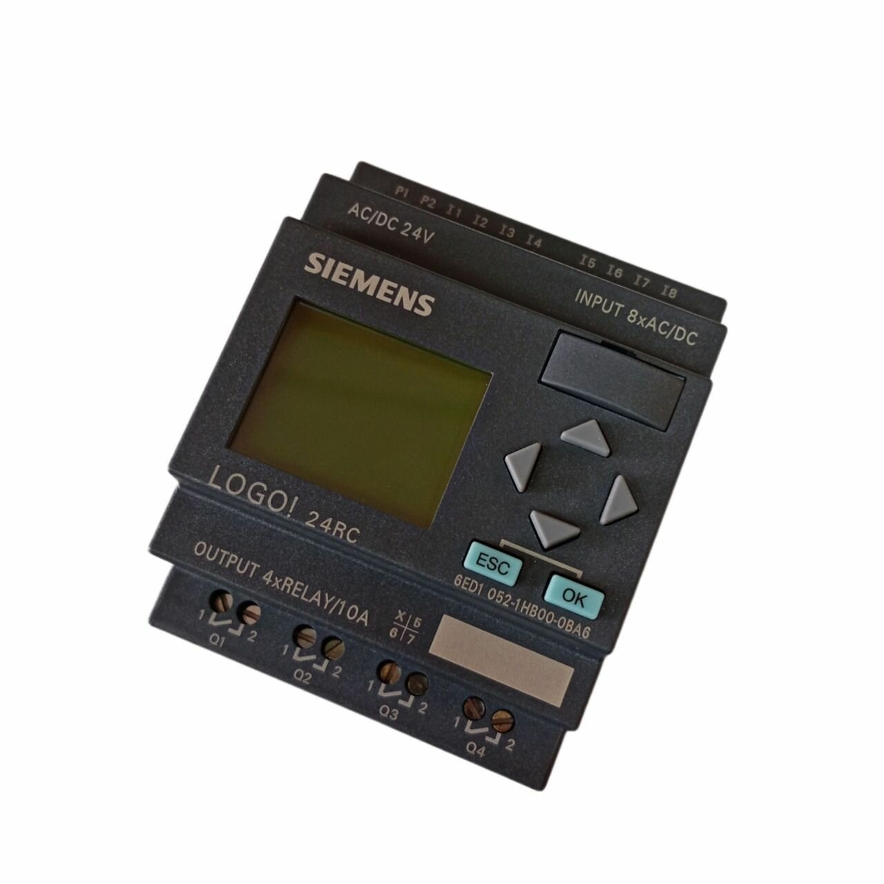 Модуль логический SIEMENS 6ED1052-1HB00-0BA6 6ED1 052-1HB00-0BA6 DI 8 / DO 4 LOGO 24RC