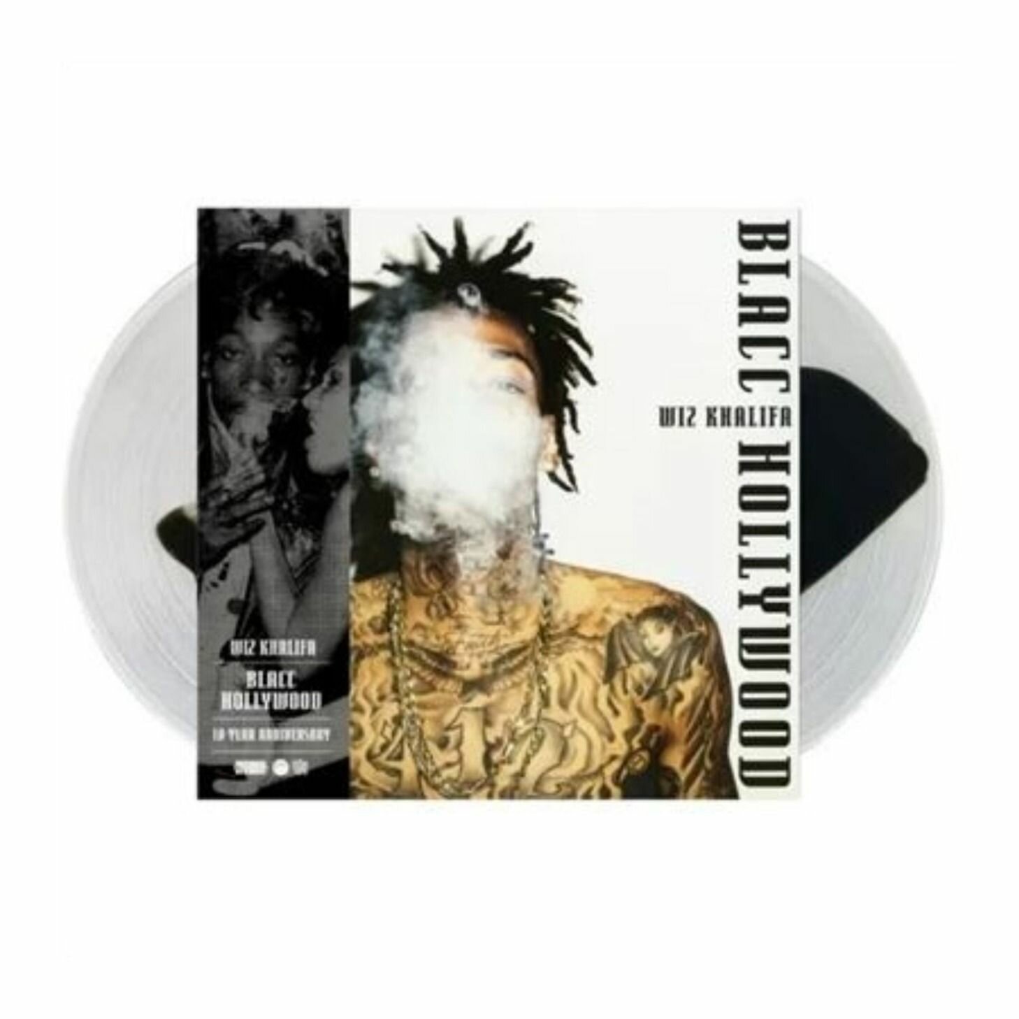 Виниловая пластинка Wiz Khalifa - Blacc Hollywood, 2 x Vinyl, LP, Ghostly Blacc Ice, OBI, New