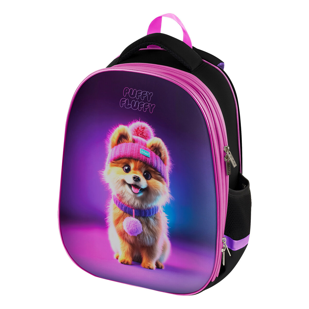 Ранец школьный Forst School Base "Cute Pomeranian" 39*30*18см, 2 отделения, 2 кармана, анатомическая спинка (AB_SB67532)