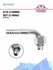 Фитинг G10 (13мм) 90 O-RING (сталь)