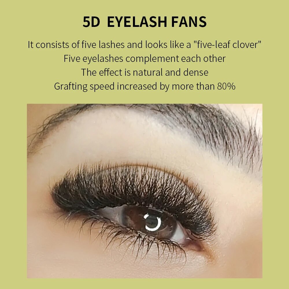 GLAMLASH 4D5D W Style Flower Lashes — фото 1