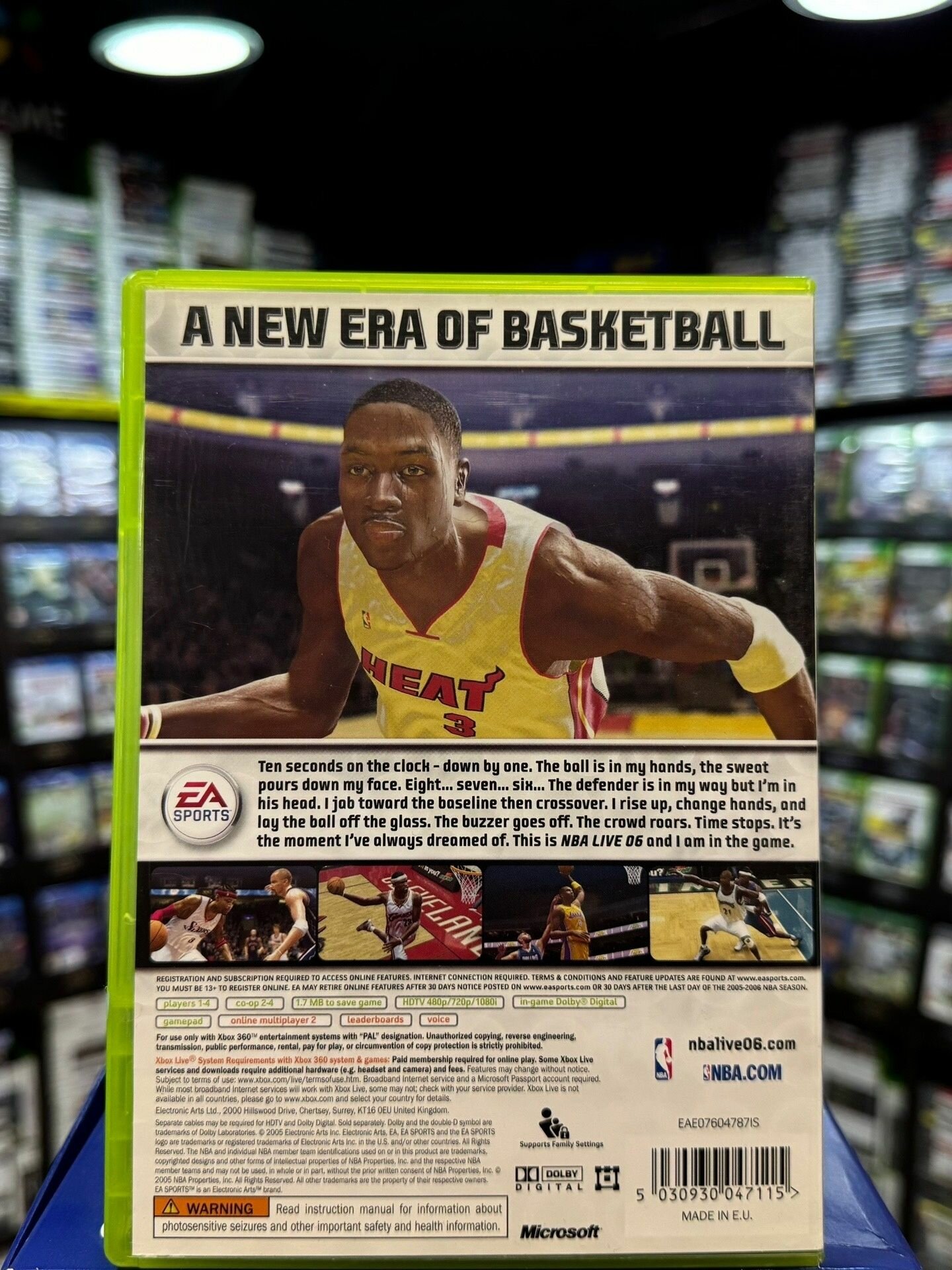Игра NBA Live 06 (Xbox 360) (Box) — фото 1