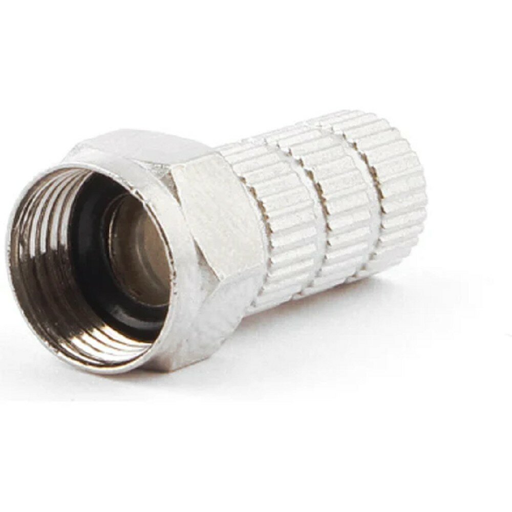 Cablexpert Коннектор F Коннектор для кабеля RG6, 5шт, с уплот. рез. кольцом SPL6-02