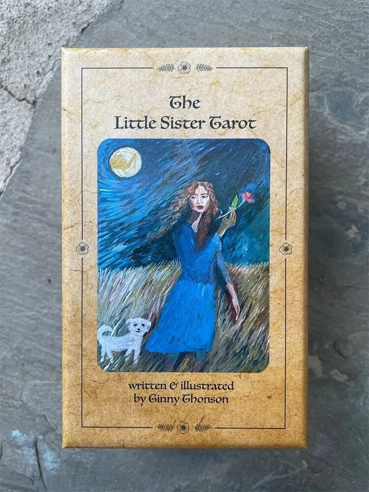 Карты Таро"The Little Sister tarot"12X7CM