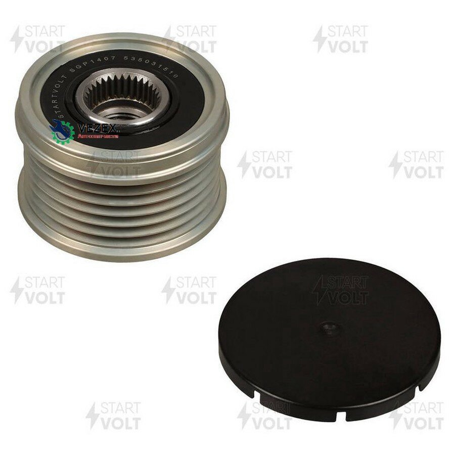 STARTVOLT SGP 1407 Шкив с обгонной муфтой генер. для а/м Nissan X-Trail T32 (14-) 2.5i (SGP 1407)