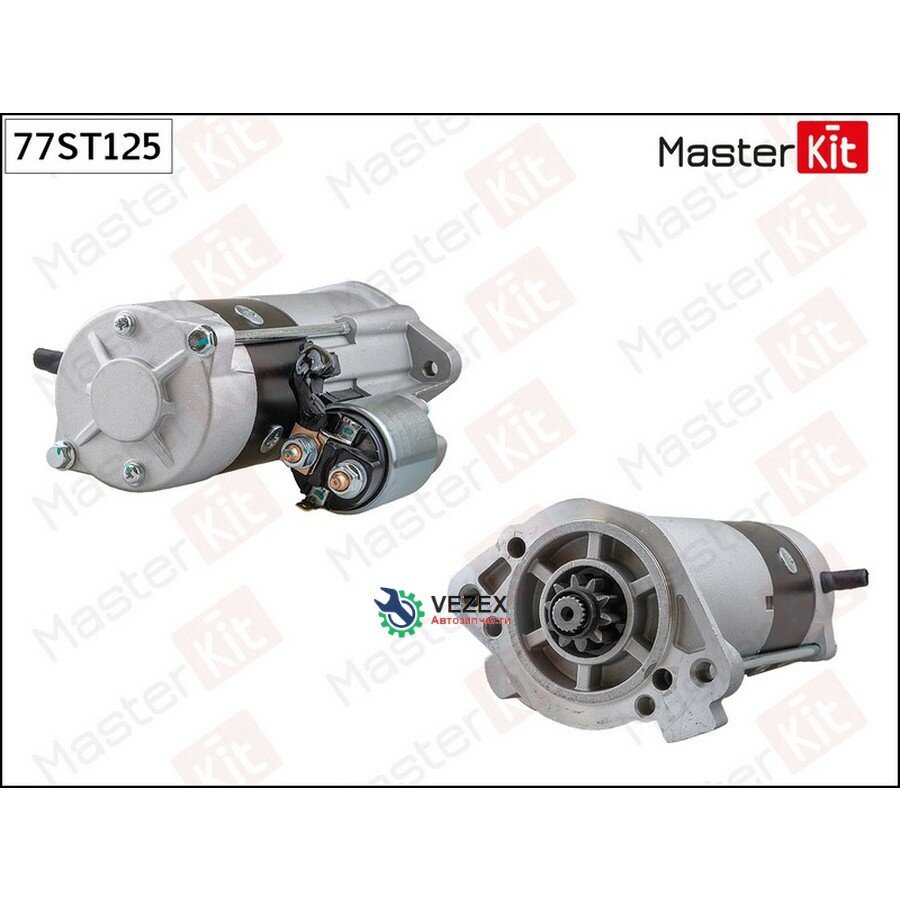 MASTERKIT 77ST125 Стартер MITSUBISHI PAJERO 3.2Di-D 00-06 77ST125