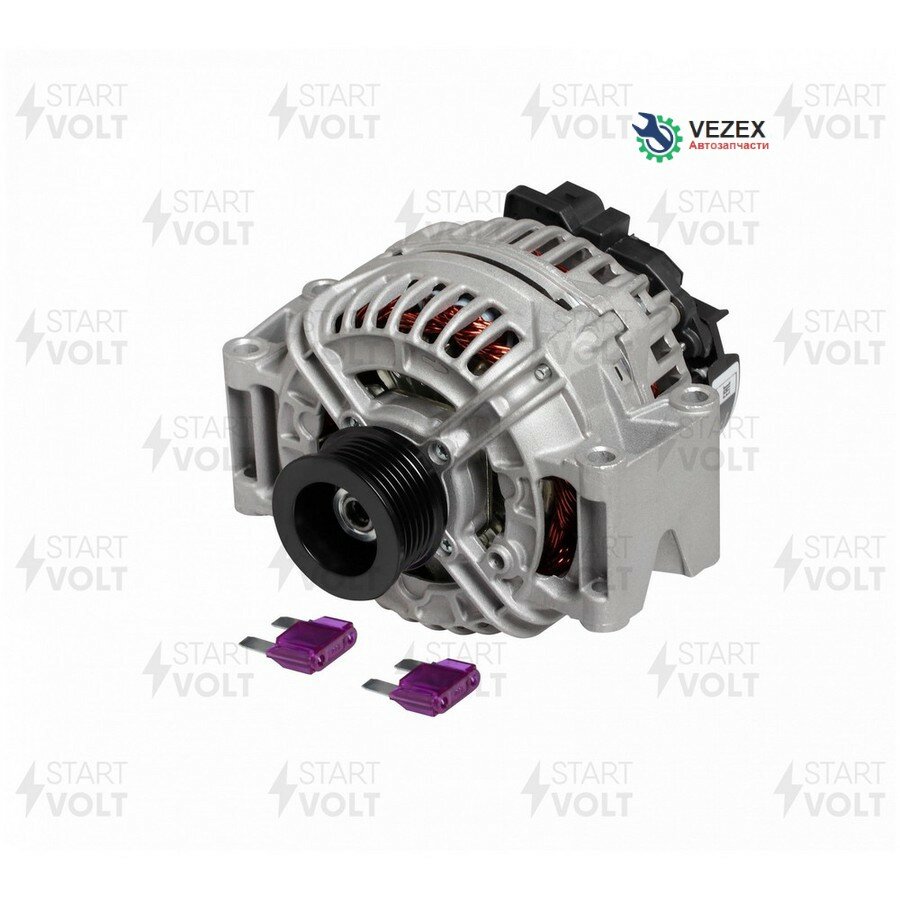 STARTVOLT LG0181 Генератор для а/м Lada Vesta, XRAY 1.6 200A (в компл. с предохр. 100А) LG0181