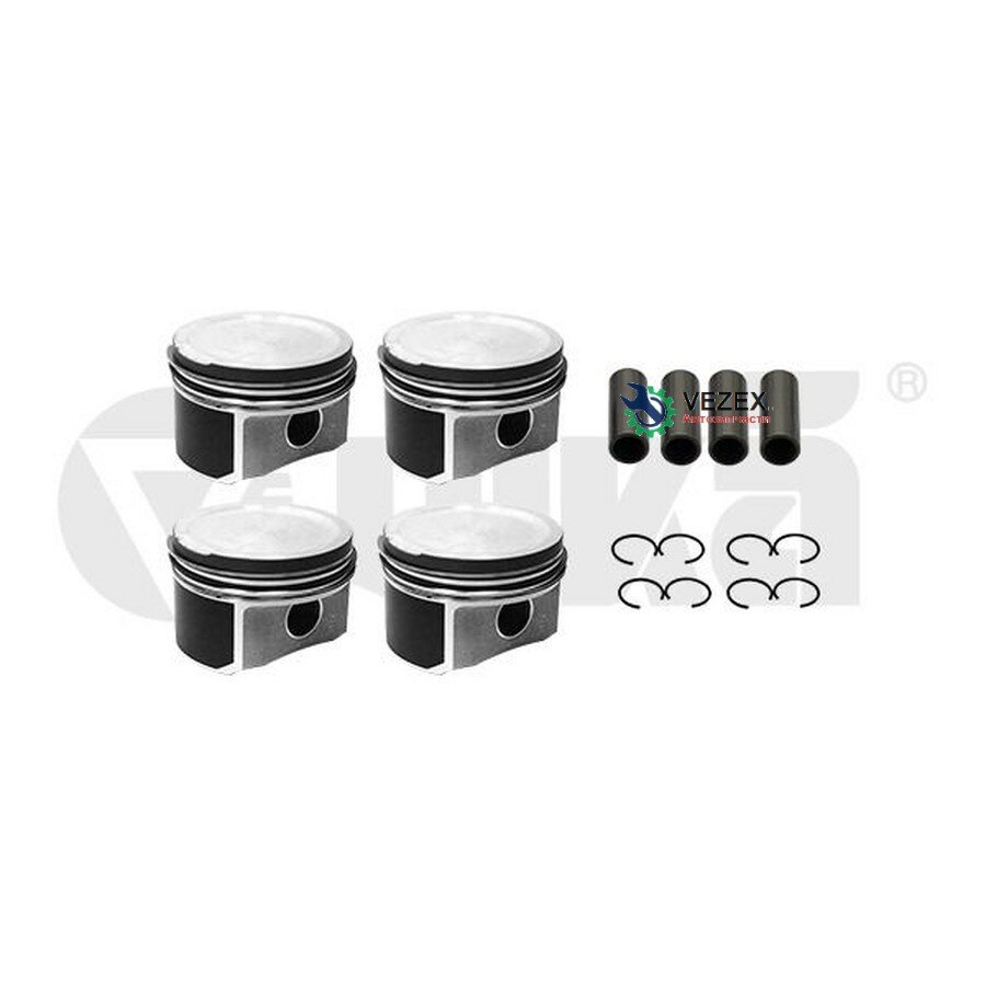 VIKA K11787801 Комплект поршней 4 шт