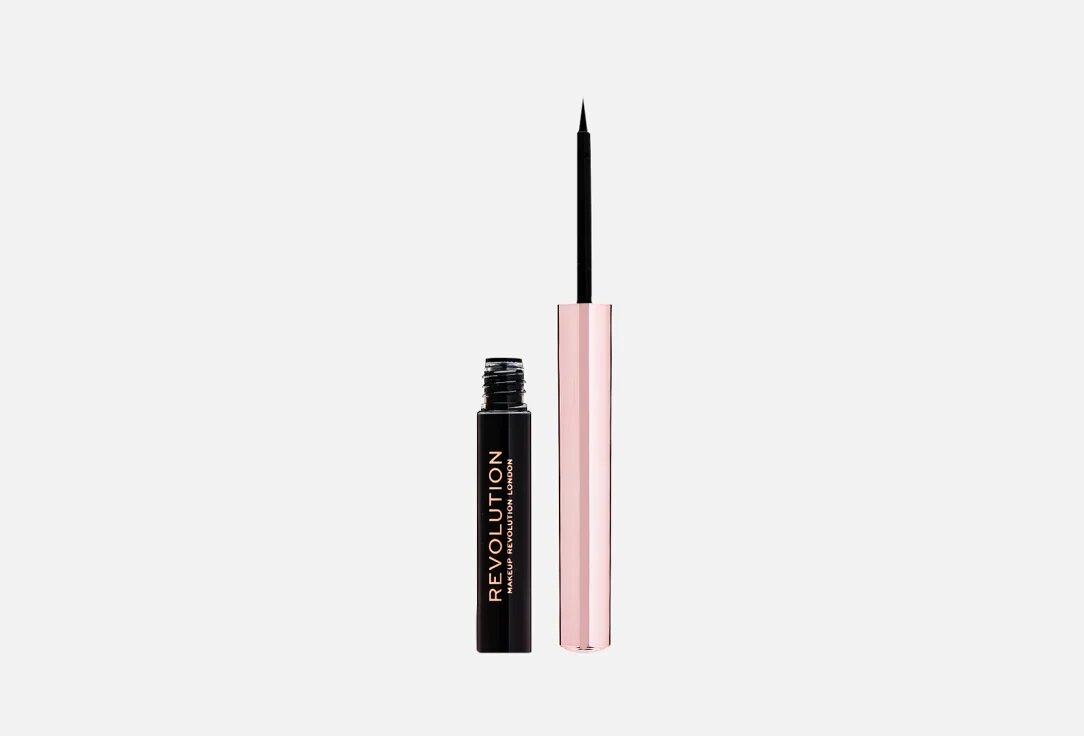 MakeUp Revolution Super Flick Liquid Eyeliner подводка для глаз 2.4г Black