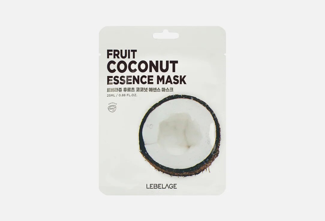 Lebelage Coconut Тканевая маска для лица 1шт