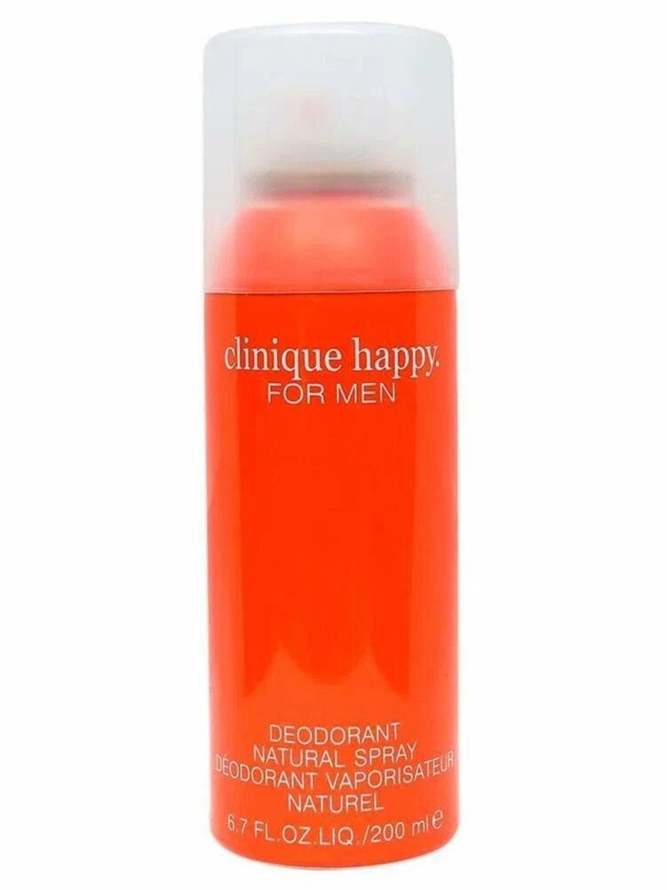 Дезодорант Clinique Happy For Men Deodorant Natural Spray Мужской 200мл