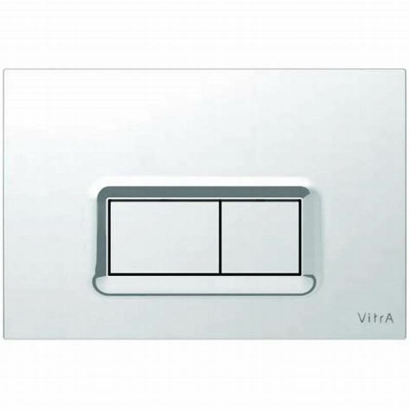 Vitra. Клавиша смыва, глянцевый хром, 740-0680