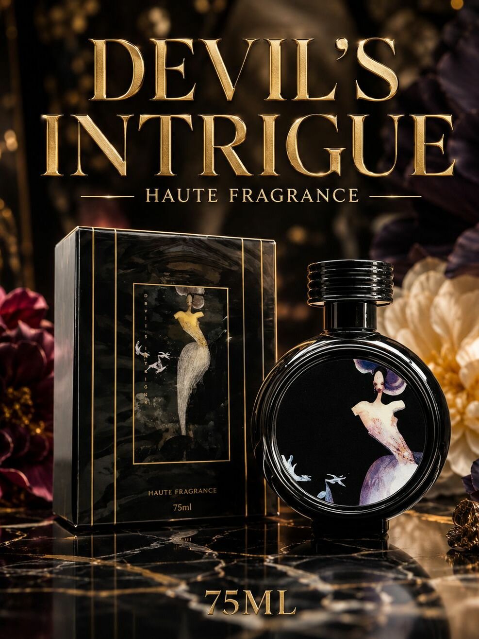 Парфюмерная Вода DEVIL'S INTRIGUE 75мл Интрига Диявл 75ml