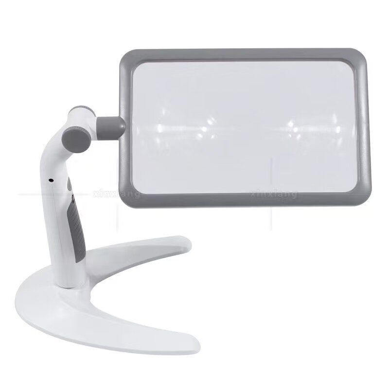 Лупа настольная линза Френеля 3х с подсветкой (48 LED) Brighter Viewer