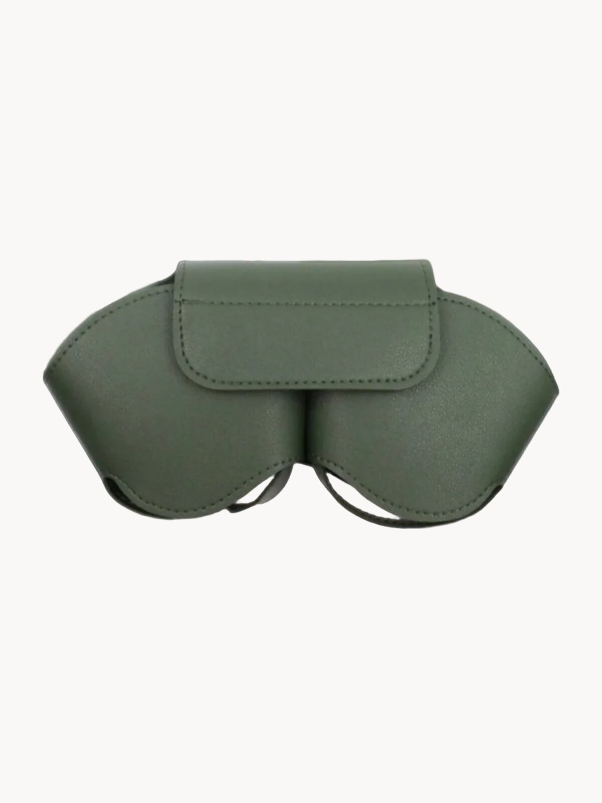 Чехол для наушников из экокожи, зеленый