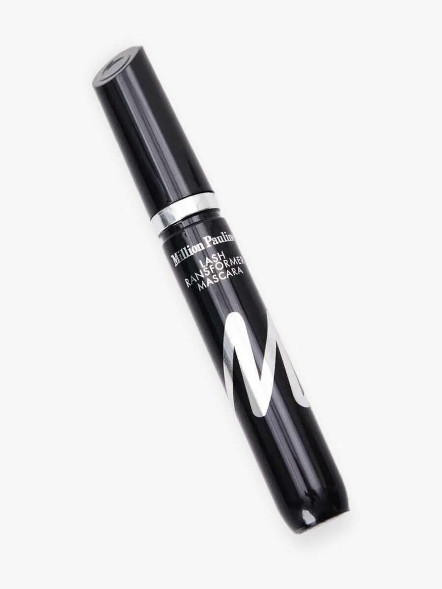 Тушь для ресниц черная, водостойкая, объем и удлинение