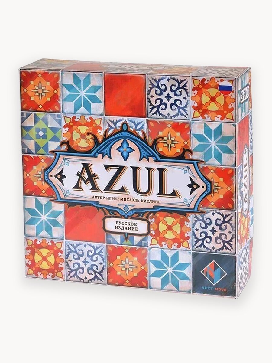 Настольная игра ZVEZDA Азул, логическая, для взрослых и детей, от 8 лет, 2-4 игрока