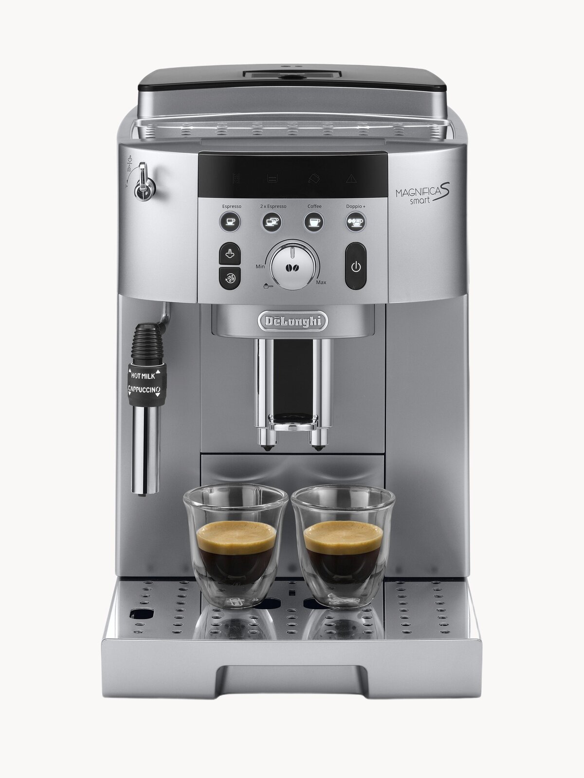 Кофемашина DeLonghi ECAM250.31. SB, автоматическая, 15 бар, капучинатор, серебристо-чёрная