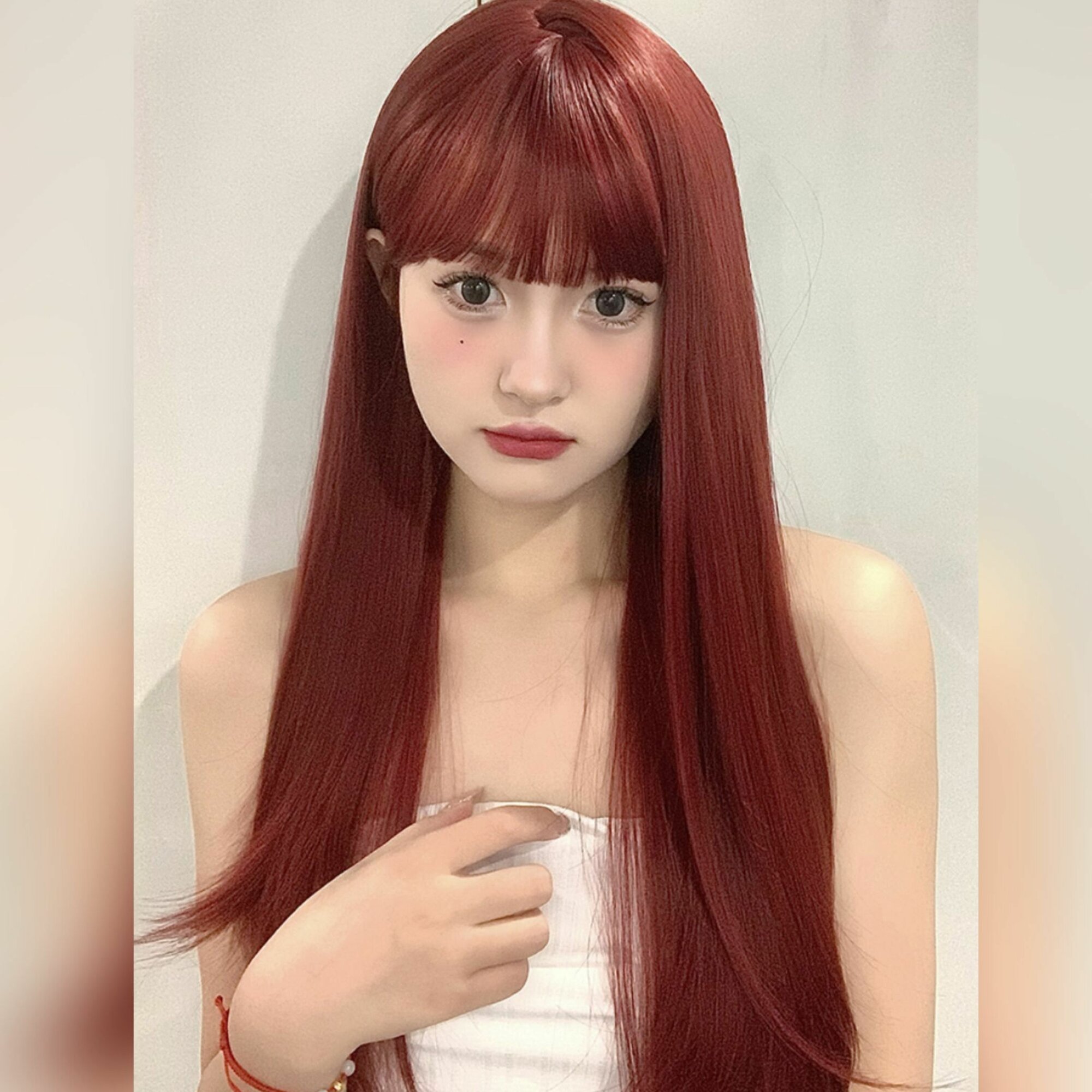 Парики женские из натуральных волос с челкой парики женские-1