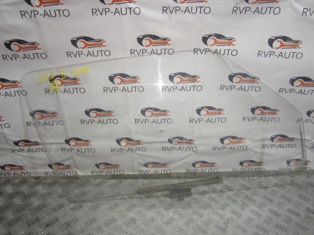 Стекло двери передней VW Golf 2 купе 1983-1992