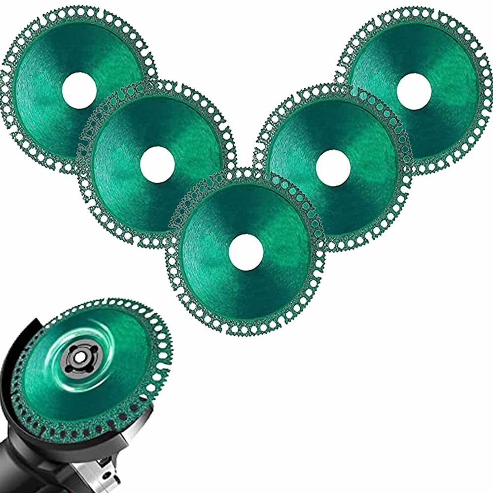 Пильный диск для резки по керамике, сланцу, мрамору и дереву, композитный, 4 дюйма