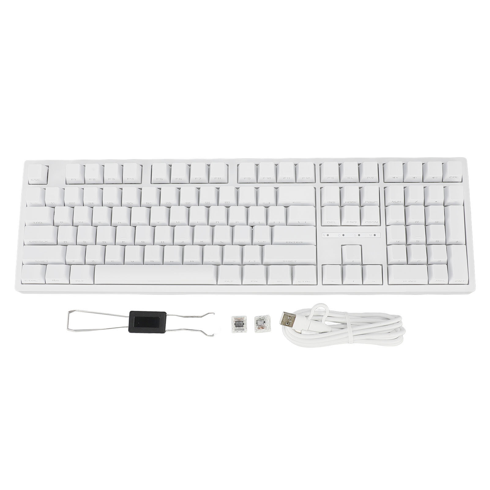 108 Keys Mechanical Keyboard Linear Action Switch RGB Wireless 2.4G Bluetooth 3.0 5.0 Type C Wired for Harmony OS