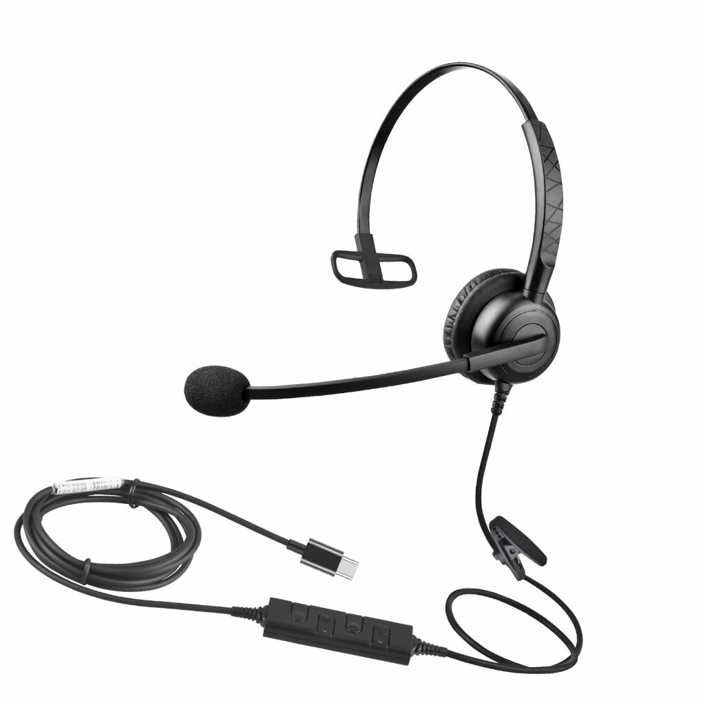 USB-гарнитура с микрофоном для ноутбука