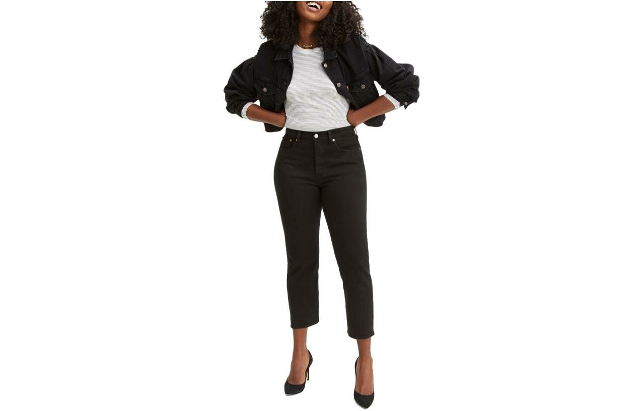 Джинсы трубы Moderate Straight Fit 